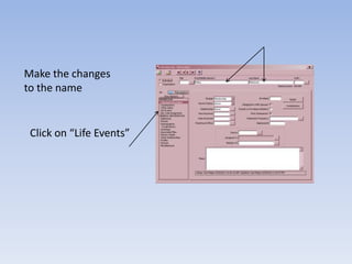 Tutorial - Name Change | PPT