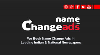 Name change ad after marriage | PPT