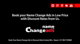 Name change ad after marriage | PPT
