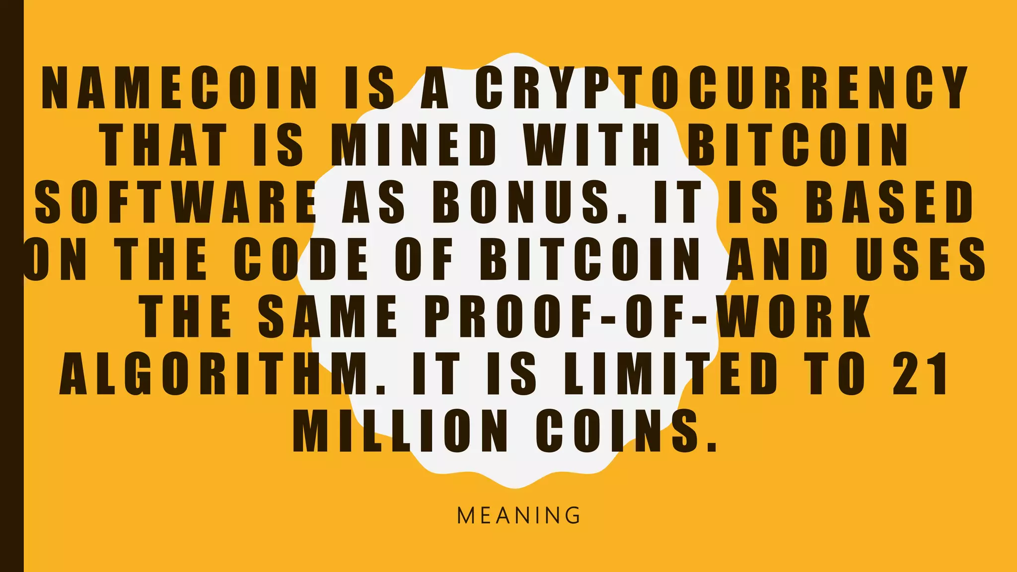 What is Namecoin Mining? | PPTX | Internet | Computing