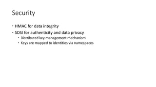 Named Data Networking | PPTX