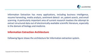 Named entity recognition (ner) with nltk | PPTX