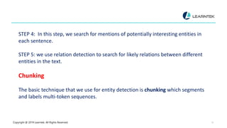 Named entity recognition (ner) with nltk | PPTX
