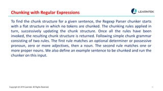 Named entity recognition (ner) with nltk | PPTX