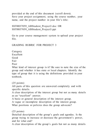 Name i.d. numberproject 3evaluation 33american go | PDF