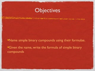 Nameing binary compounds part i | PPT