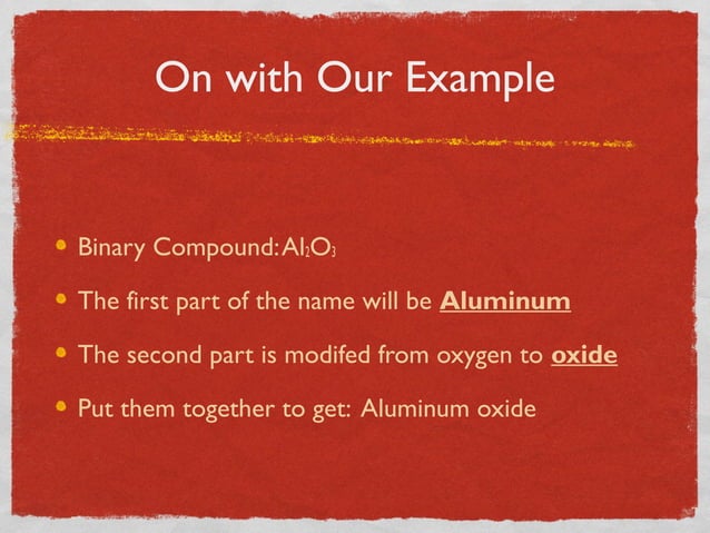 Nameing binary compounds part i | PPT | Chemistry | Science