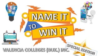NAME IT TO WIN IT- SET A. fun activitypptx | PPTX