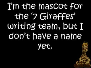 Nameless giraffe | PPT