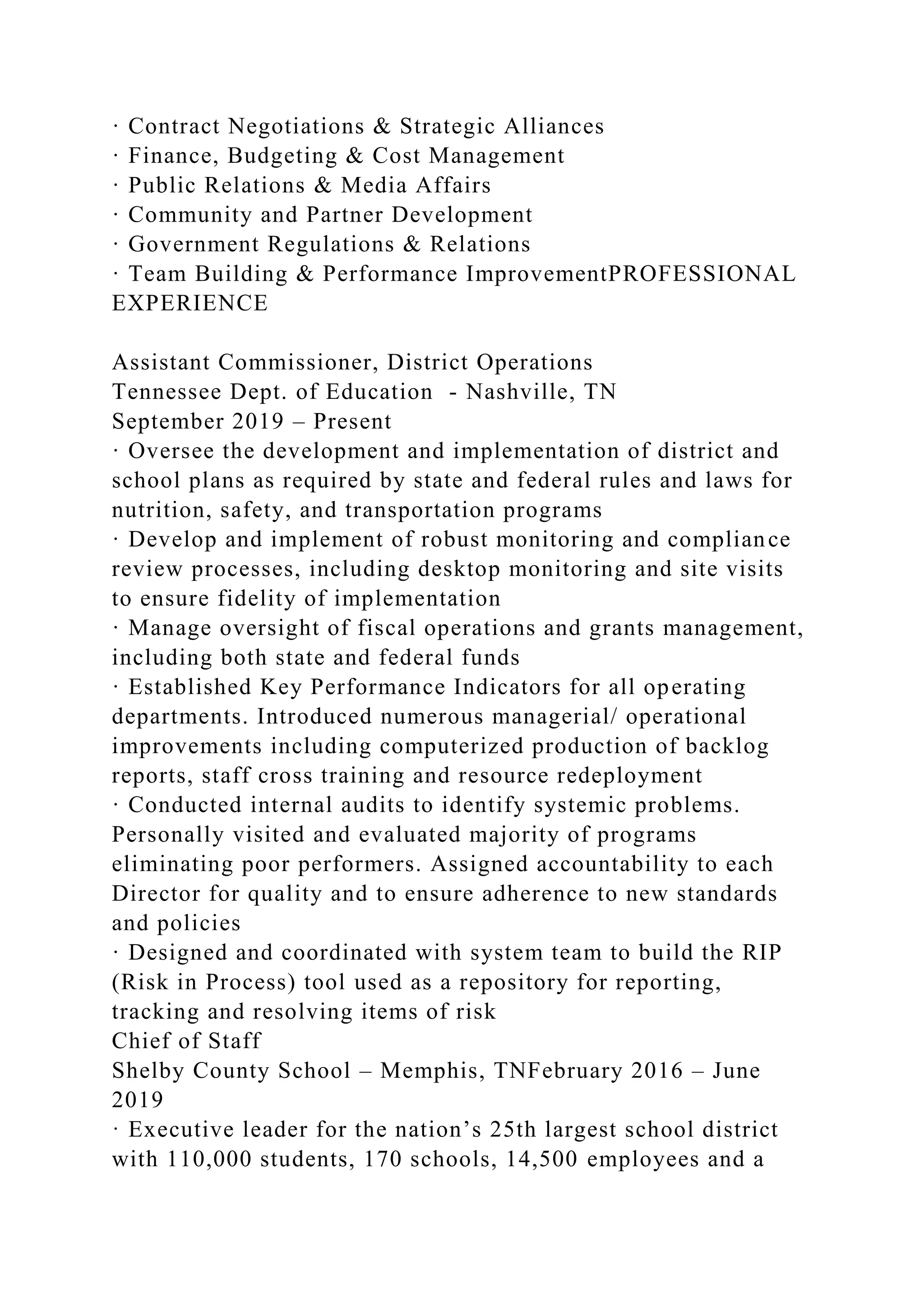 Name of interviewee Brian Stockton Assistant Commissioner, Distri.docx