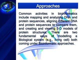 Computational Biology and Bioinformatics | PPTX