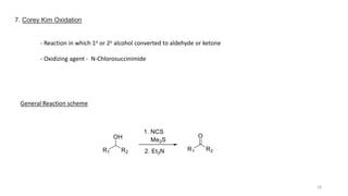 Name oxidation reaction | PPTX