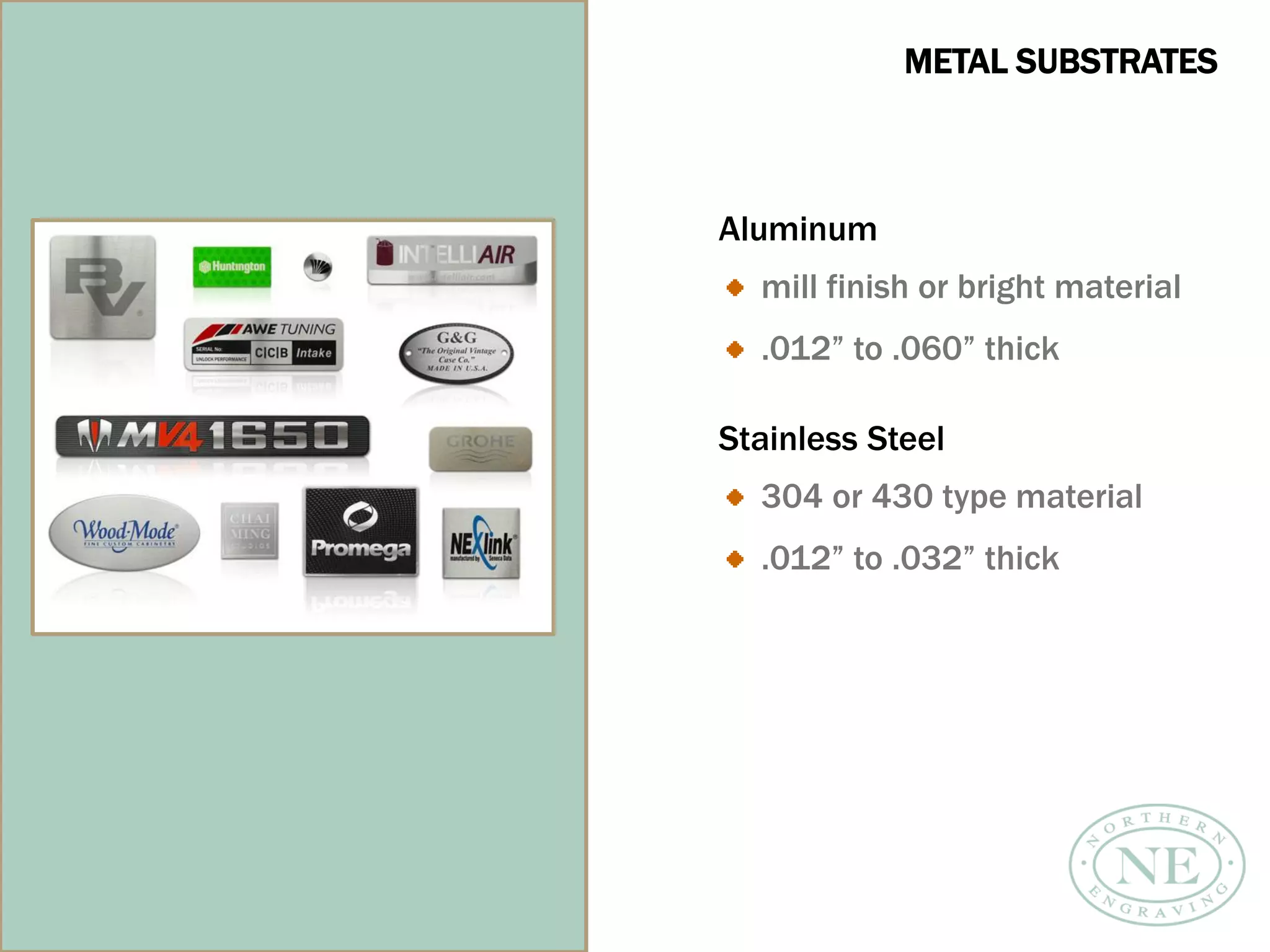 Nameplate Manufacturing | PDF