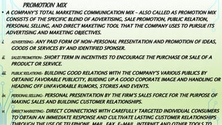 Name – PROMOTION MIX.pptx