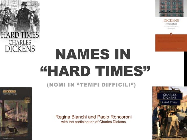 Names in Dickens's Hard Times | PPTX