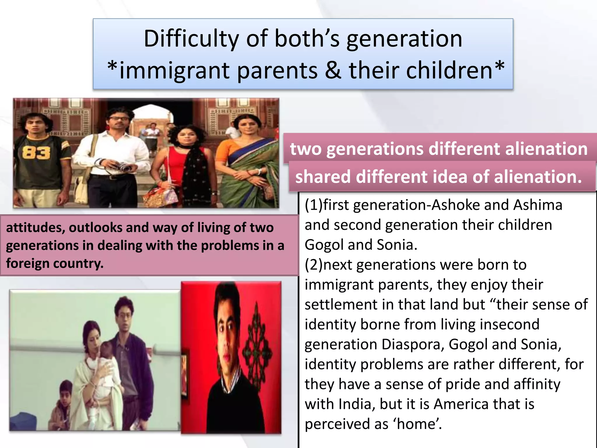 Namesake as diasporic novel | PPTX