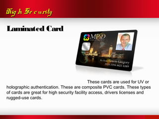 Level of security using ID badges | PPT