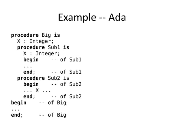 Subprogram | PDF | Programming Languages | Computing
