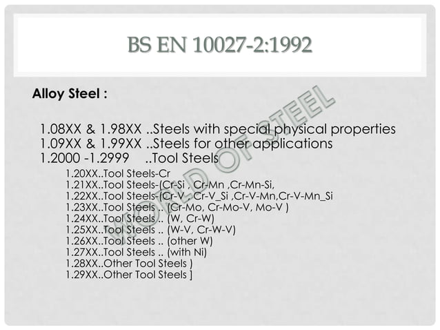 Steel Naming Conventions | PPTX