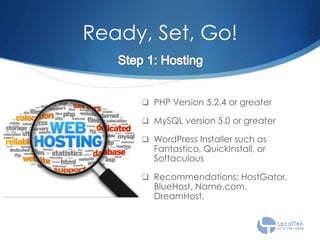 NamesCon 2015 Wordpress Beginner Session | PPTX