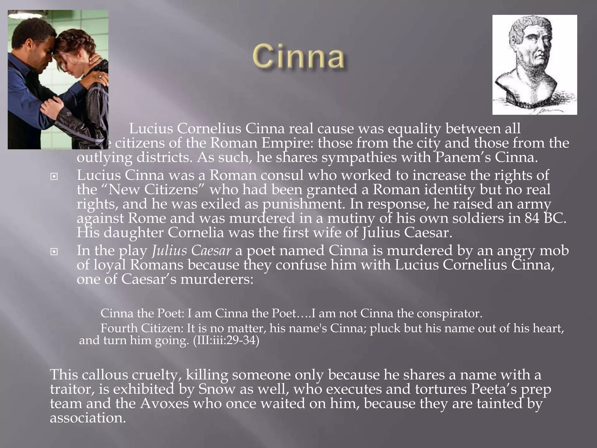 Names in the Hunger Games | PPT