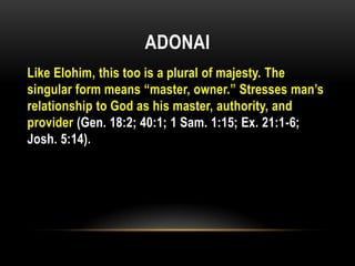 Names of god | PPSX