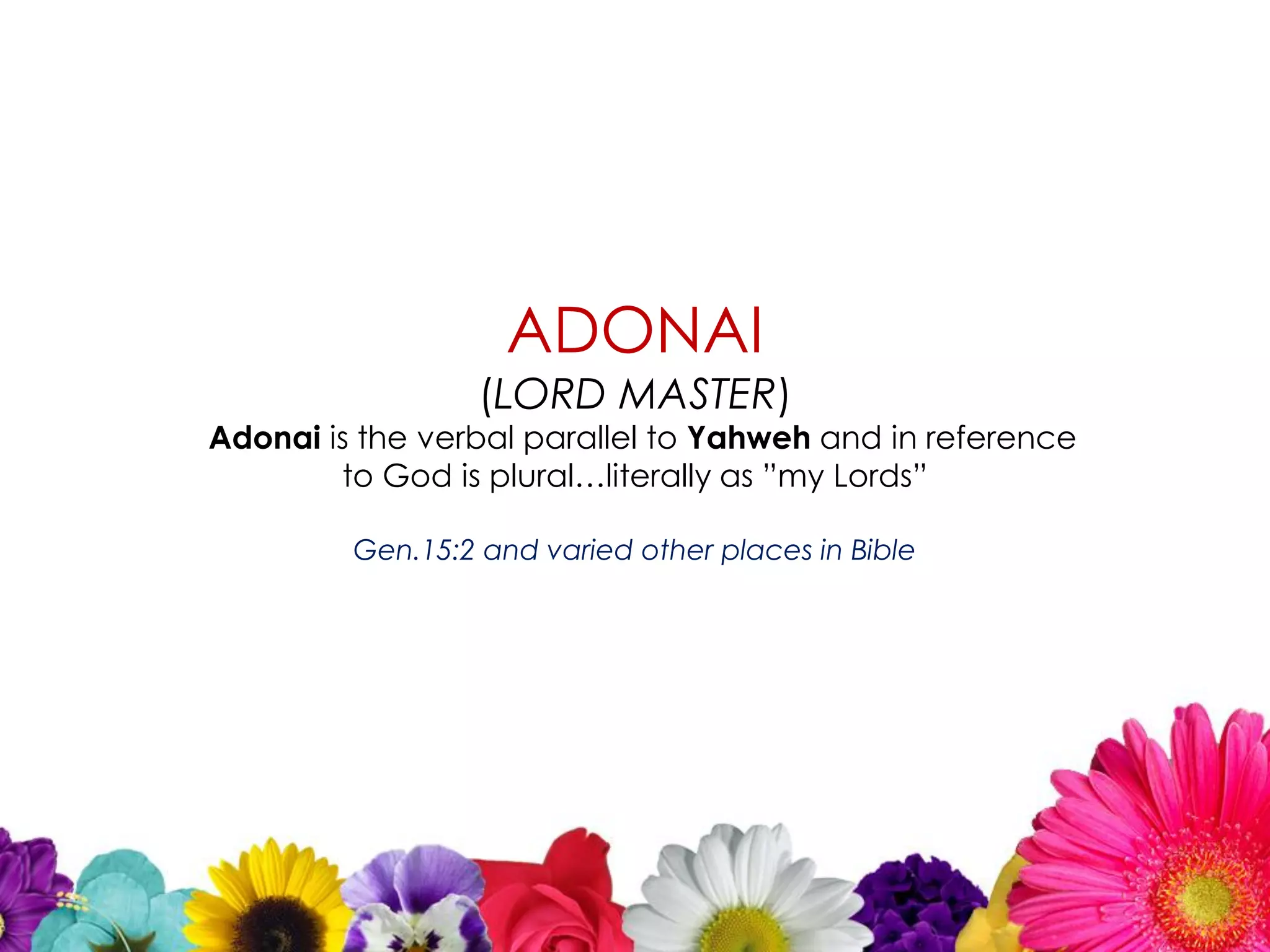 Names of God | PDF