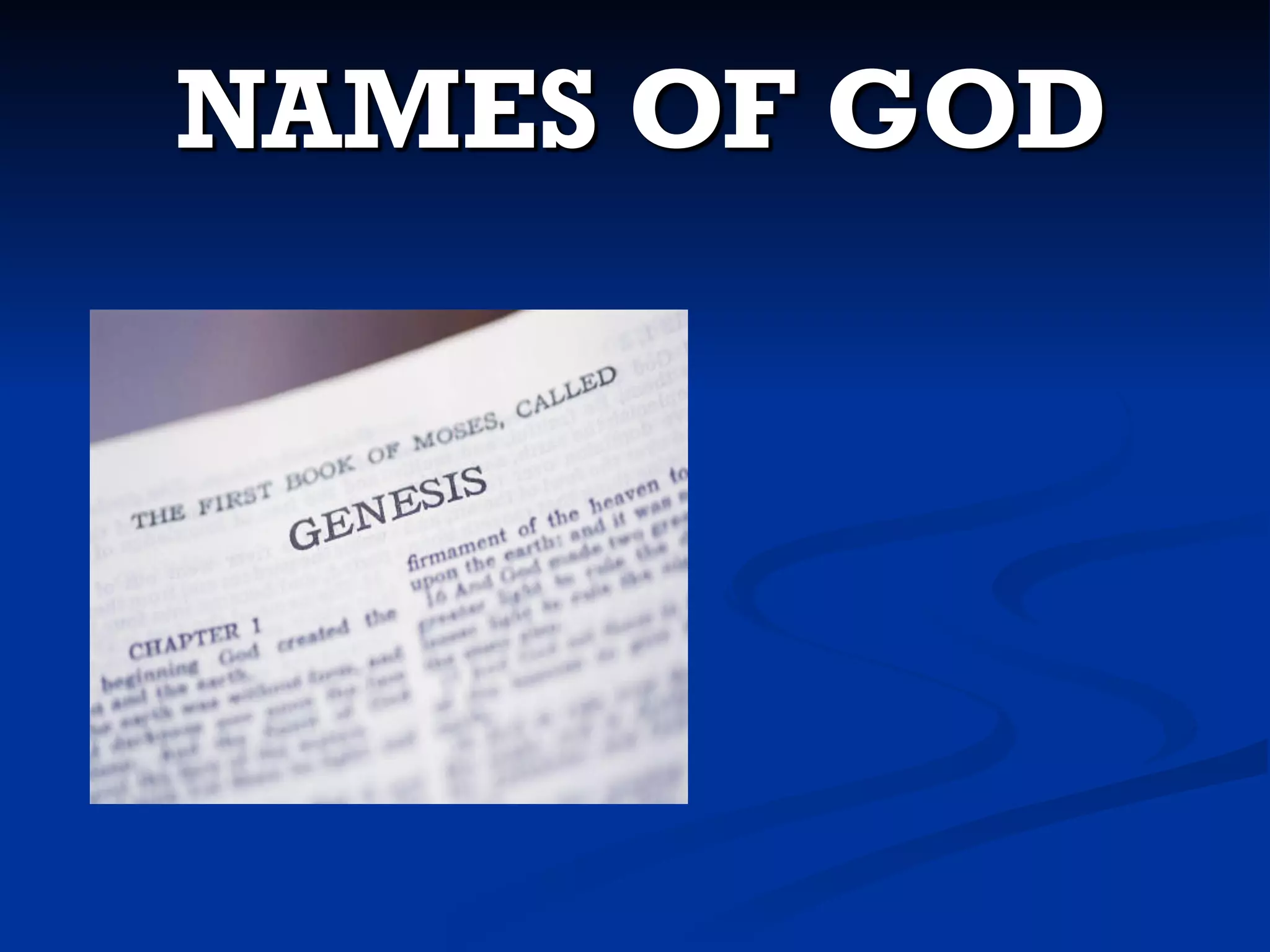 Names of God | PDF