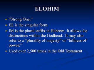 Names of God | PDF