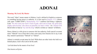 NAMES OF GOD.pptx