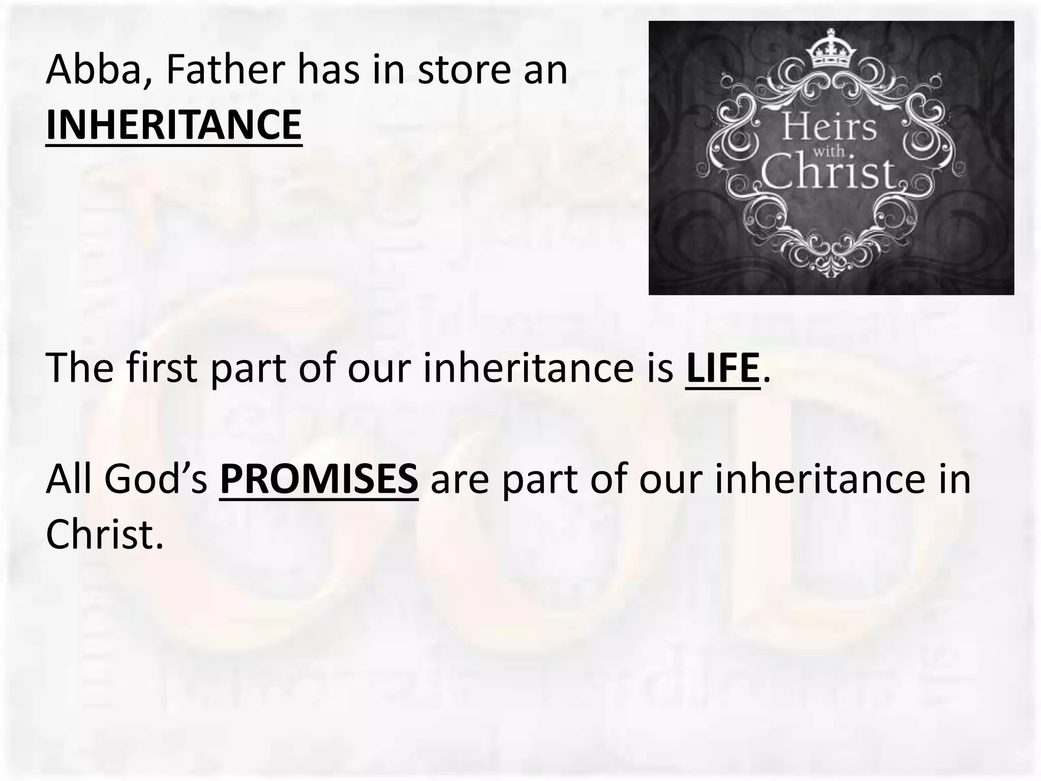 Names of God part 14 (Abba, Father) | PPTX