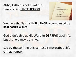 Names of God part 14 (Abba, Father) | PPTX