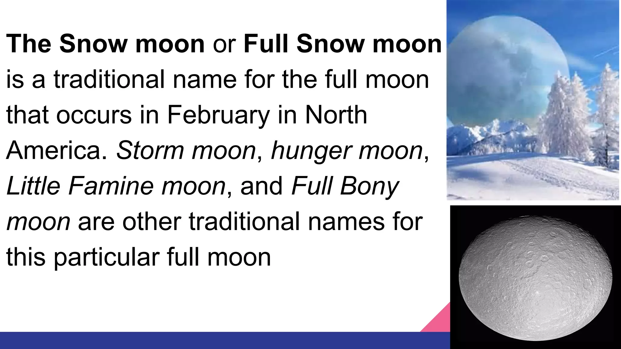 Names of special moons | PDF
