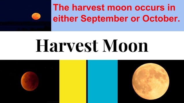 Names of special moons | PPT