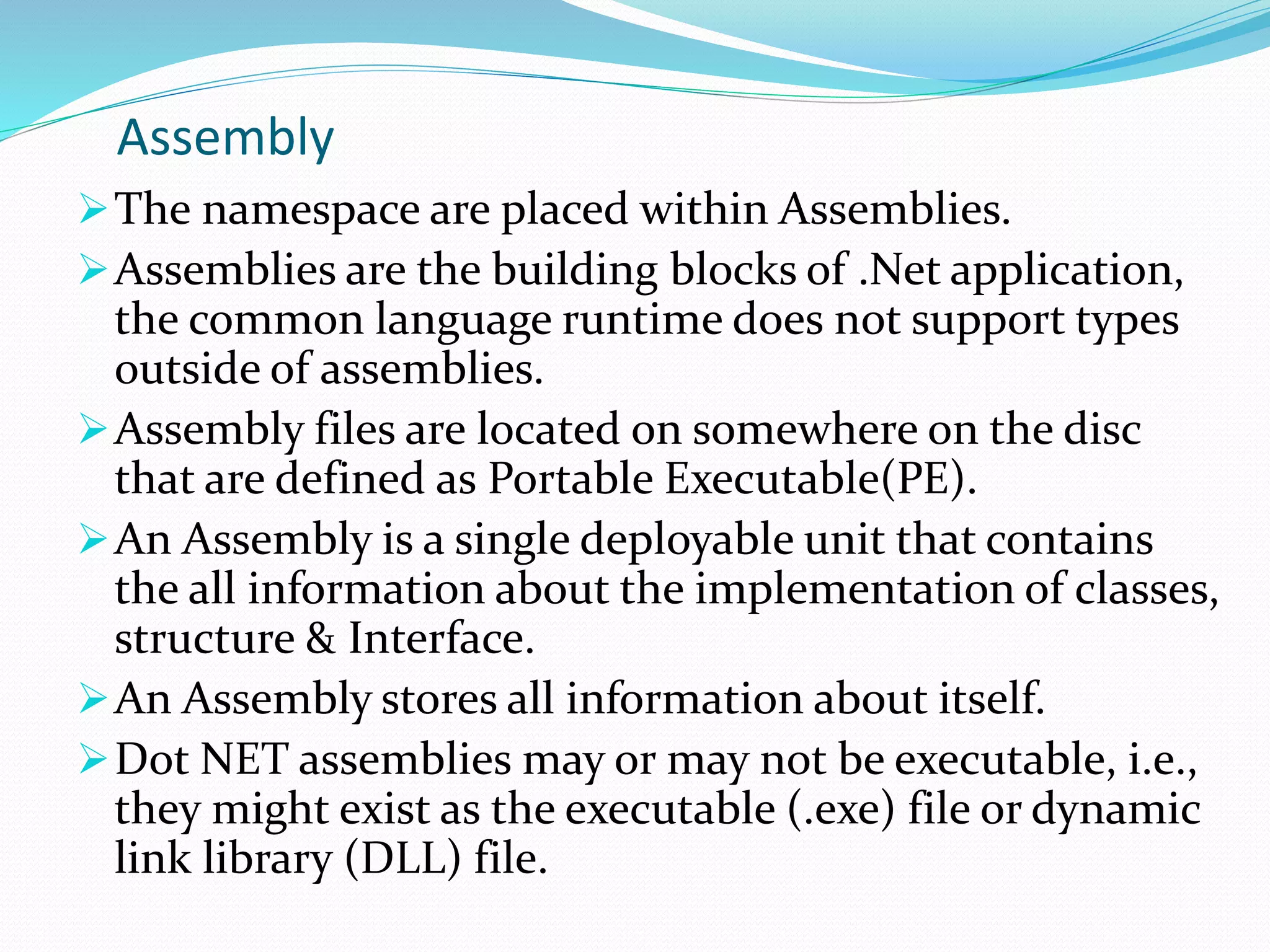 Namespaces in C# | PPTX