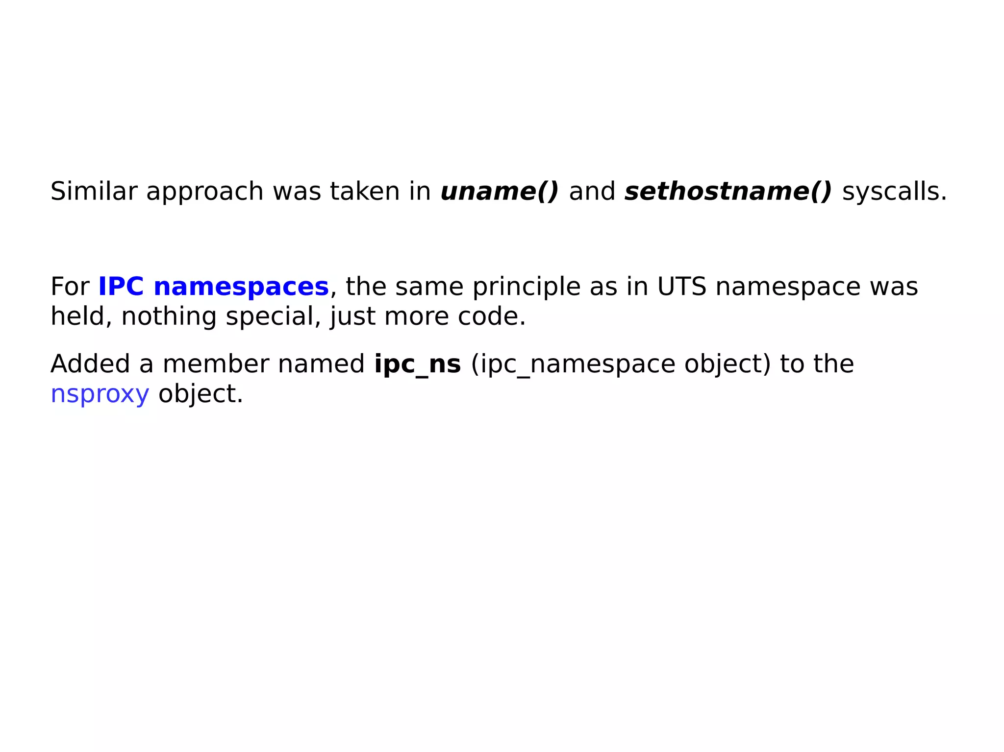 Namespaces And Cgroups The Basis Of Linux Containers Ppt