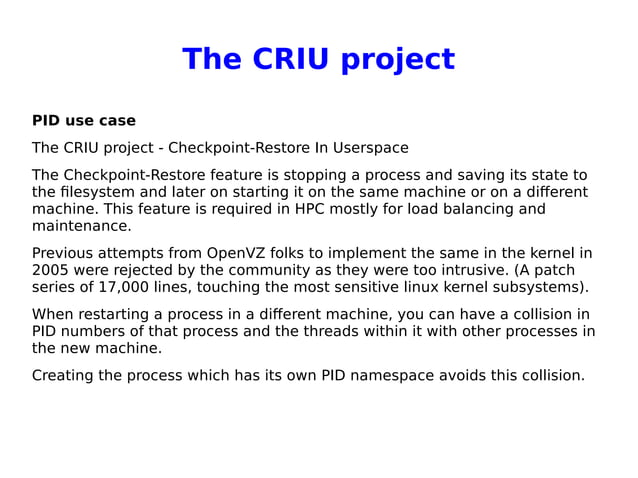 Namespaces and cgroups - the basis of Linux containers | PDF | Operating Systems | Computer ...