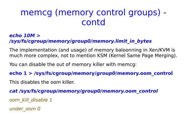 Namespaces and cgroups - the basis of Linux containers | PDF ...