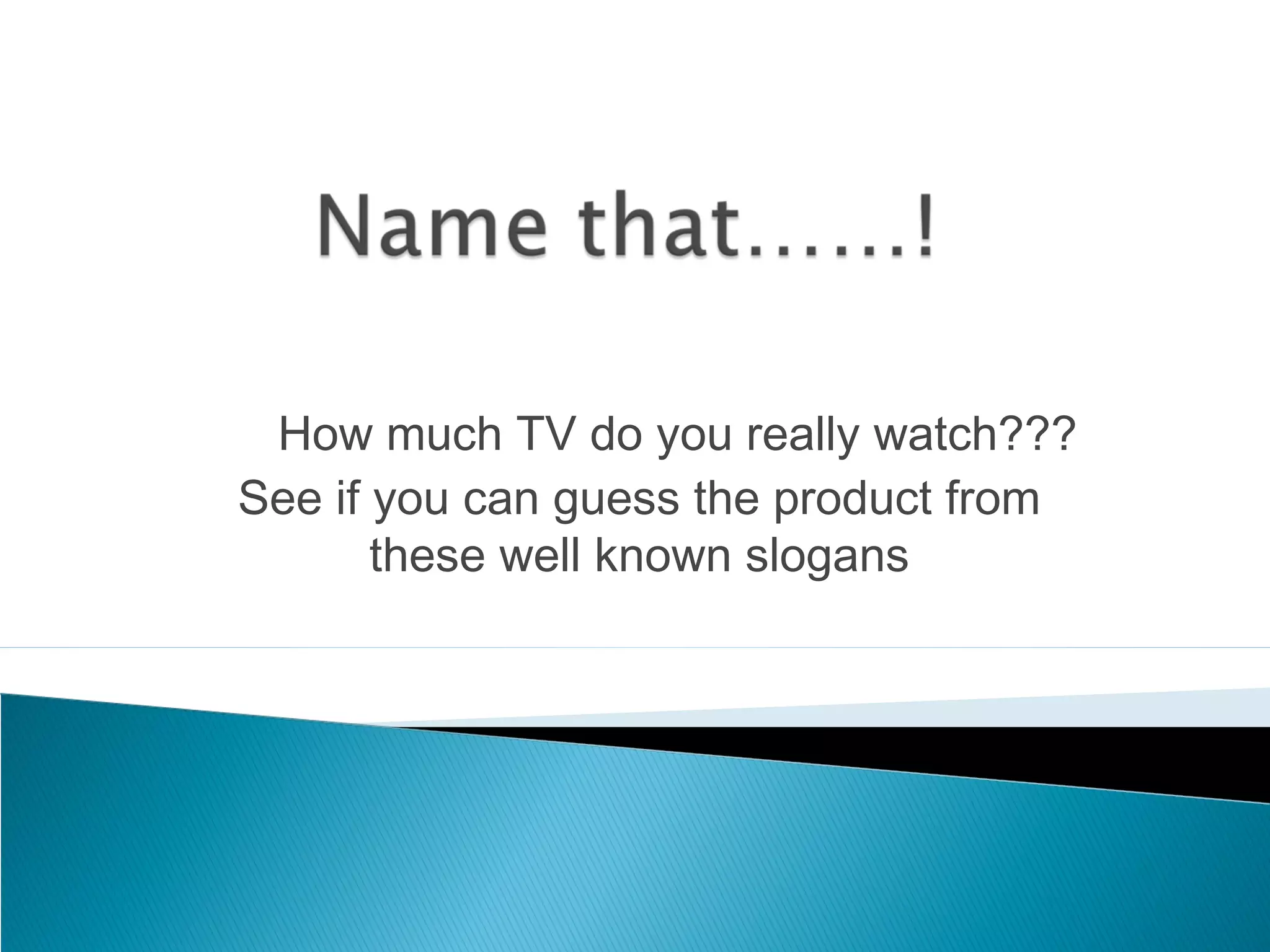 Name That- quiz | PPT