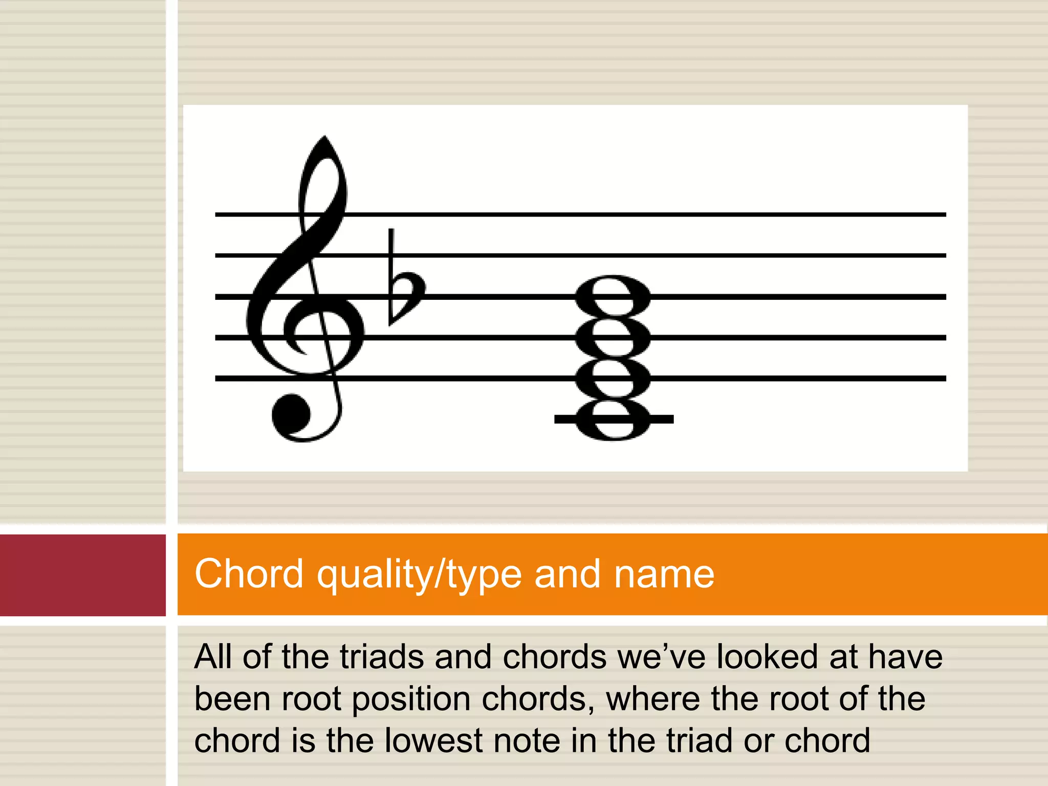 Name the chord | PPT