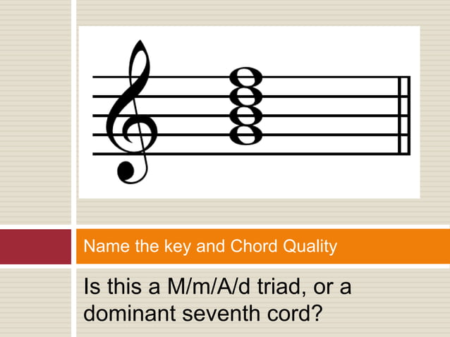 Name the chord | PPTX