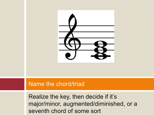 Name the chord | PPTX