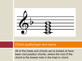Name the chord | PPTX