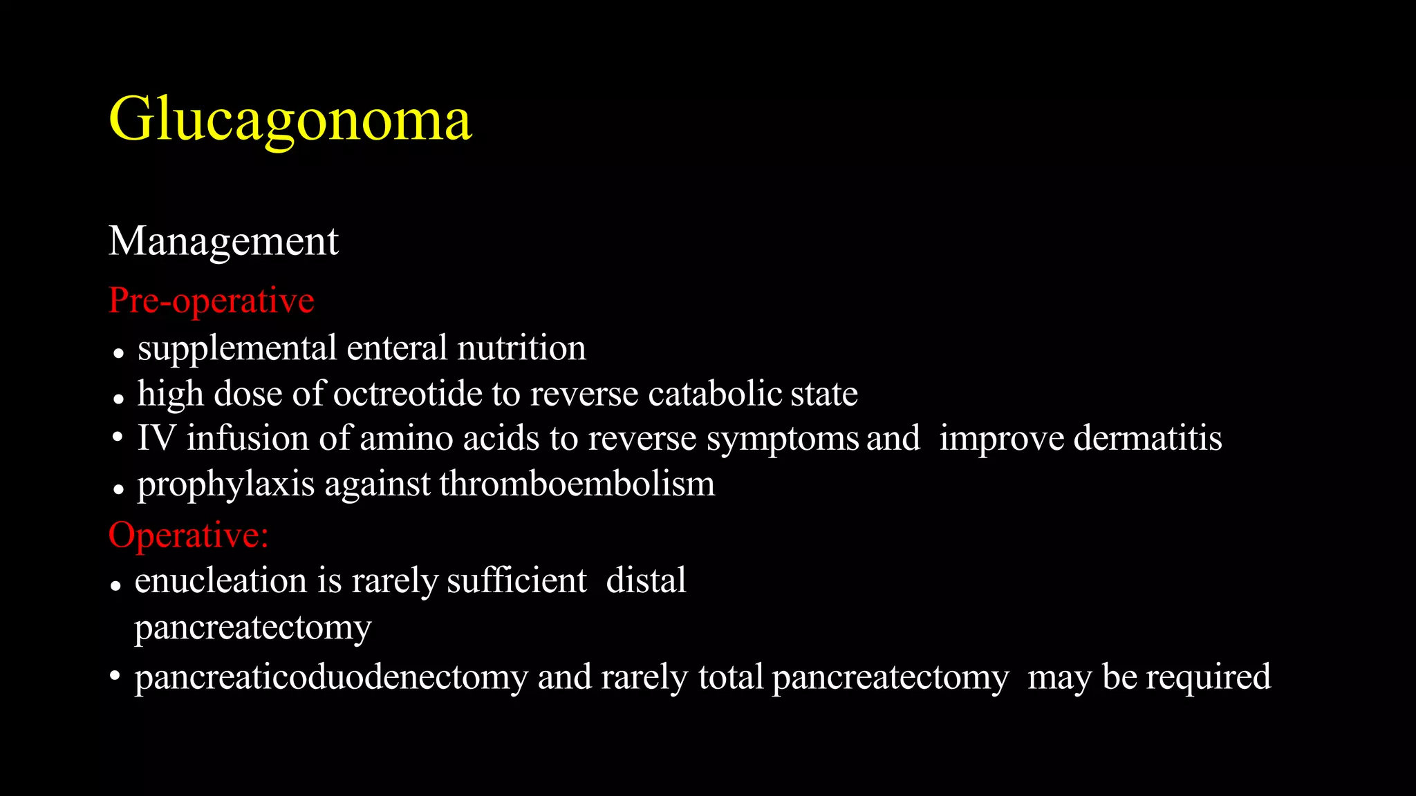 Name the endocRine tumors of pancreas | PPT