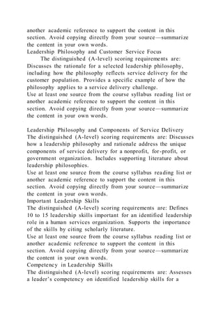 Nameu06a1 leadership development philosophy, governa | PDF