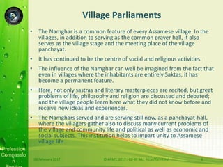 Namghar - A community meeting place | PPTX