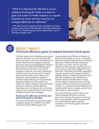 Namibia HFG Final Report | PDF | Health Insurance | Insurance