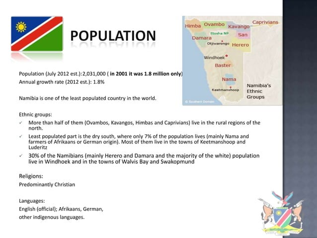 Namibia land of the brave | PPTX | Africa Travel | Travel Locations