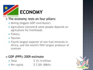 Namibia land of the brave | PPTX | Africa Travel | Travel Locations