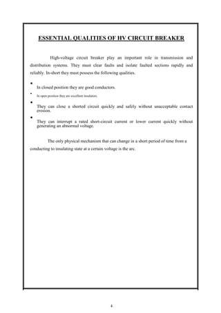 DIGITAL TESTING OF HIGH VOLTAGE CIRCUIT BREAKER | PDF